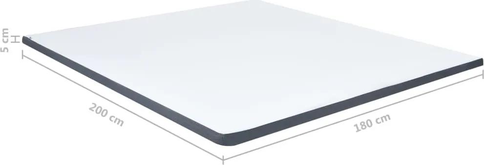 vidaXL Vrchní matrace na postel boxspring 200 x 180 x 5 cm [288216]