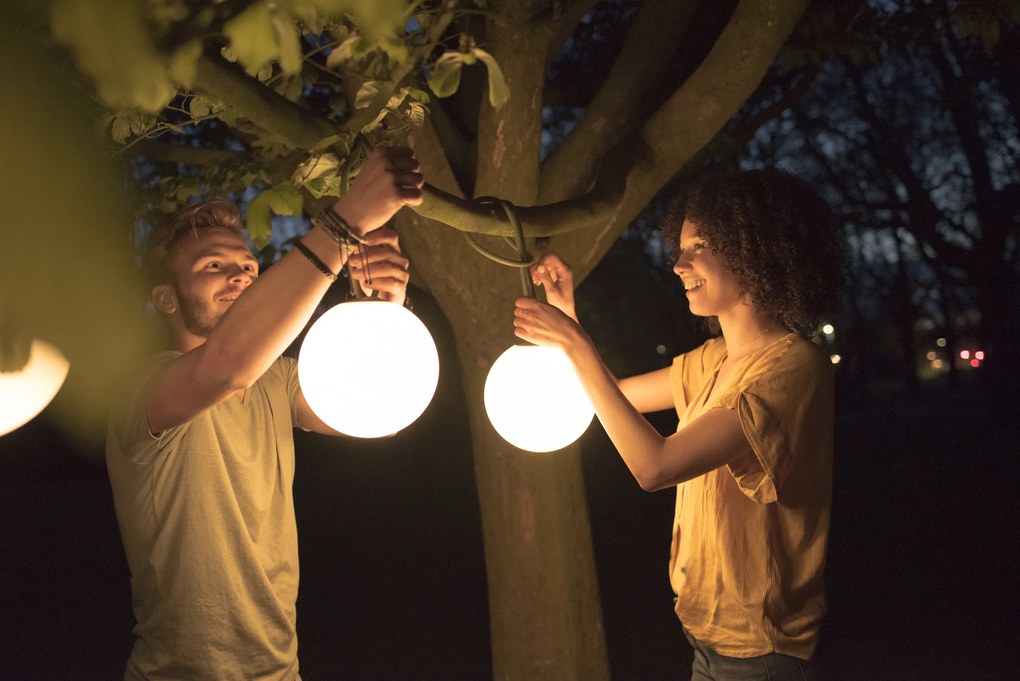 Lampa Bolleke mandarinková