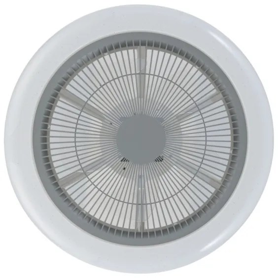 Eglo 35138 - LED Stmívatelný stropní ventilátor KOSTRENA LED/25,5W/230V šedá +DO