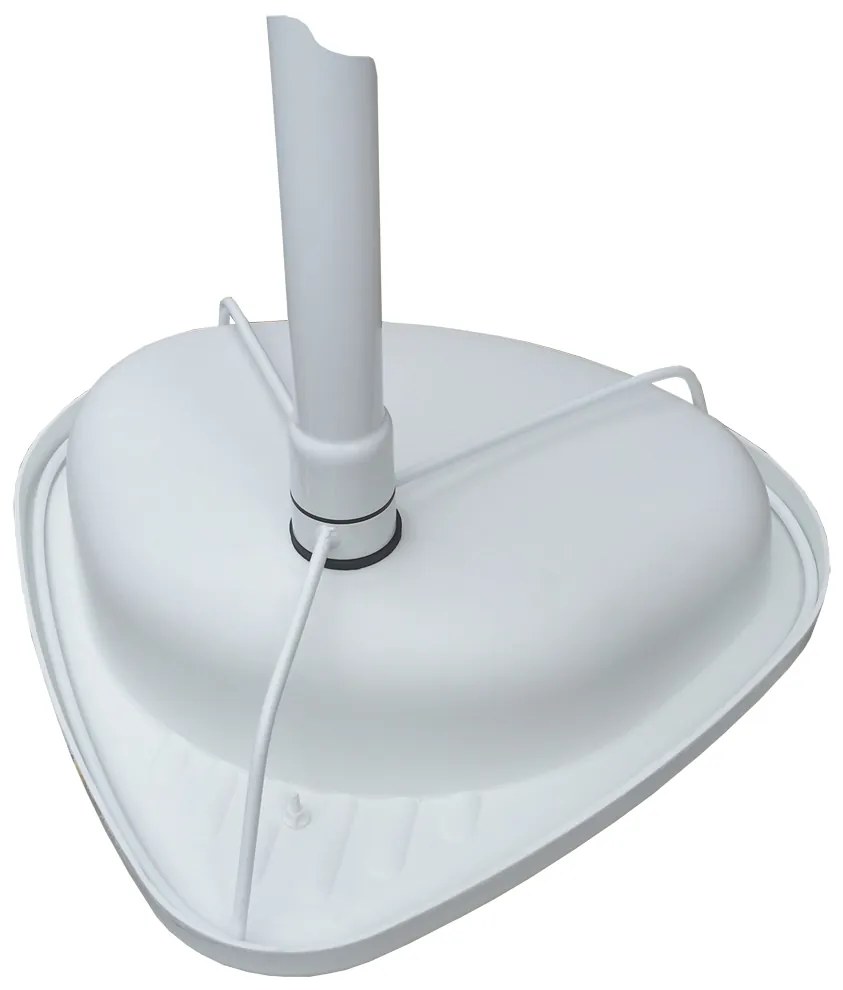 Vagnerplast otočné umyvadlo 55 x 56 cm VPWB5556OTU9N-01 pro bytové jádro