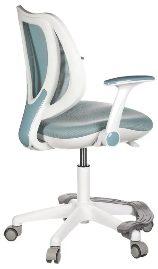 Autronic Dětská židle na kolečkách STARLIGHT — síťovina Růžová