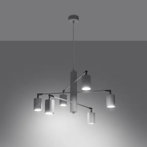 Lustr SOLLUX LEMMI 6 bílý GU10 6x10W bez žárovky SL.1206