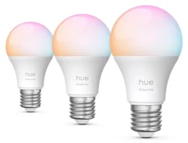 SADA 3x LED Stmívatelná žárovka Philips Hue WACA E27/8W/230V 2200-6500K