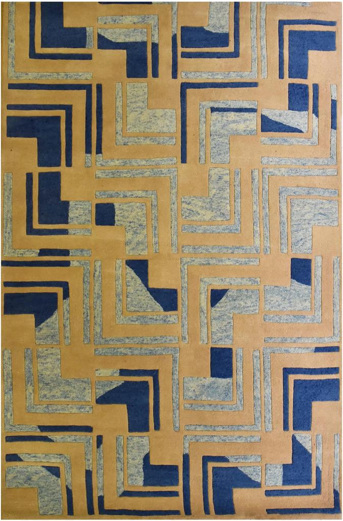 KUDOS Textiles Pvt. Ltd. Ručně všívaný kusový koberec Abstract Mosaic - 160x230 cm