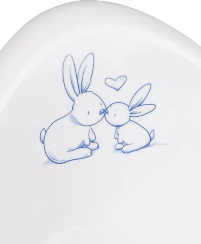 Dětský nočník Bunny bílý