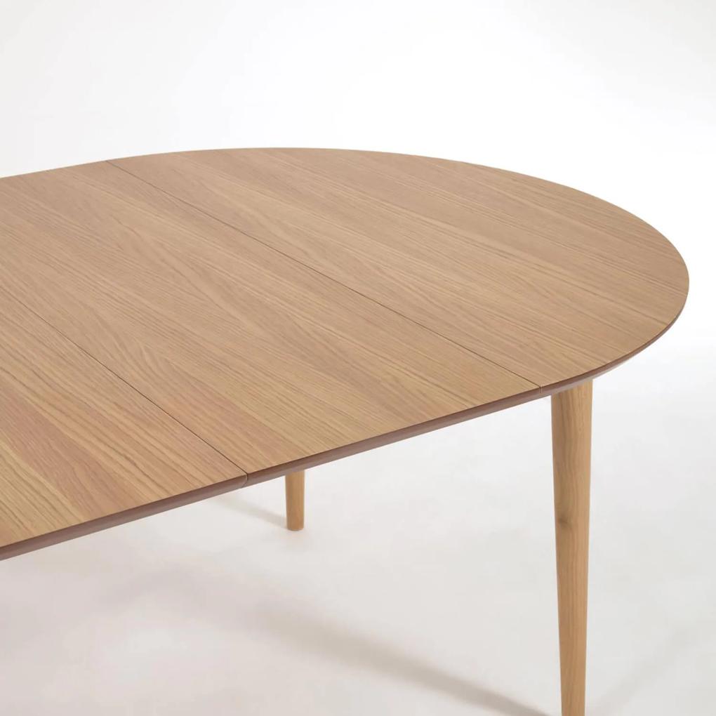 Jídelní stůl quio 160 (260) x 100 cm dubový MUZZA