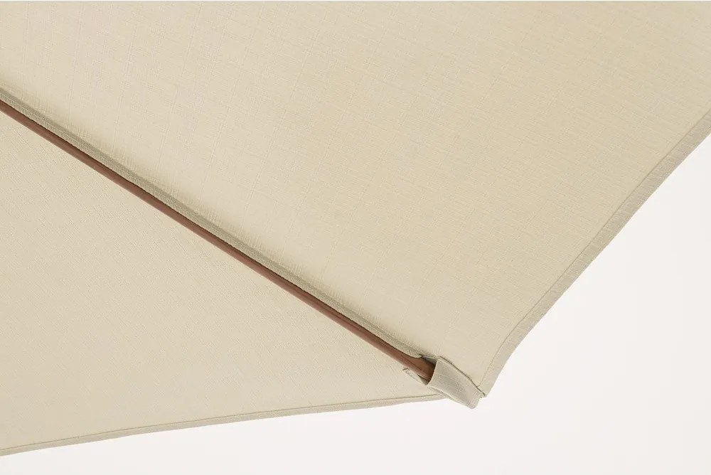 Béžový slunečník ø 300 cm Palinuro – Bizzotto