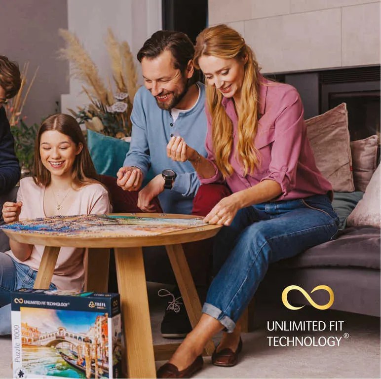 TREFL PUZZLE UFT Prémiové Výhled na plachetnice 68x48cm 1000 dílků skládačka tr10697