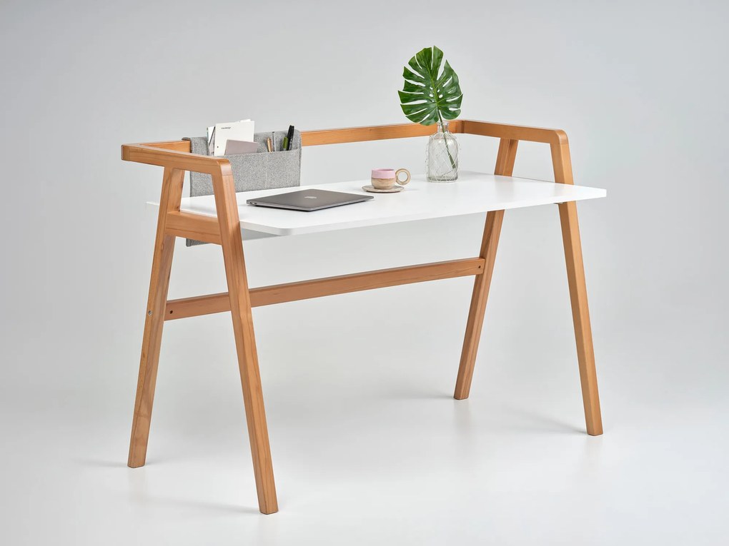 Kalune design Dřevěný psací stůl POK 793ELG3808