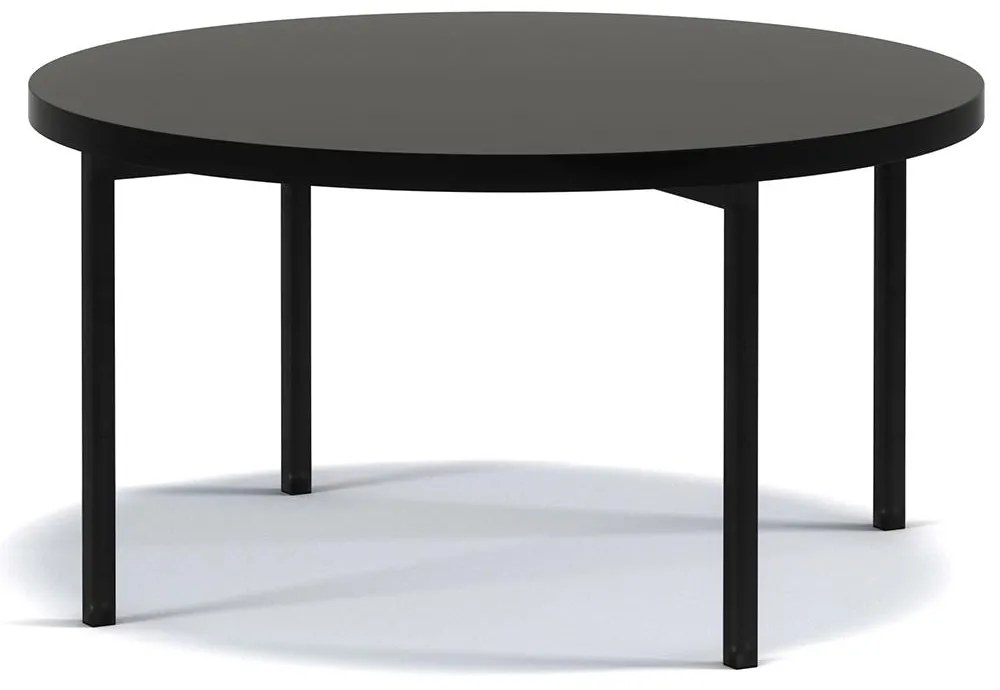 SAGMA | konferenční stolek C | SM-03 | 80 cm | černá lesk