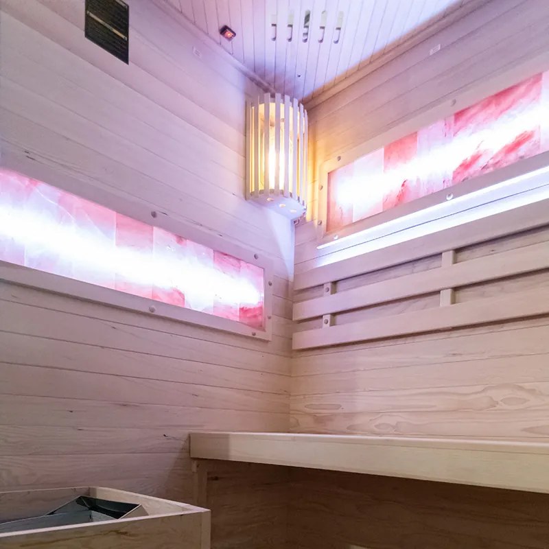 BPS-koupelny Finská sauna Relax HYD-4782 120x120, 2 osoby