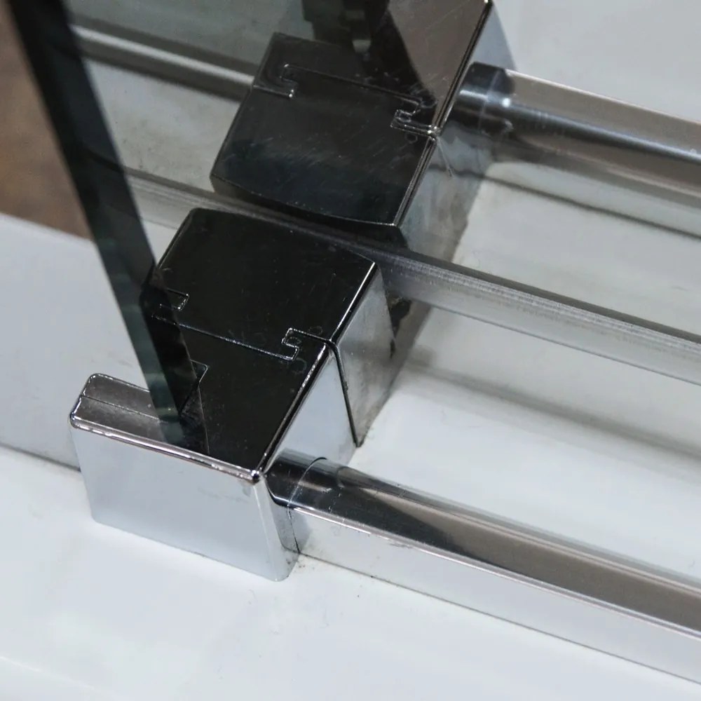 Čtvrtkruhový sprchový kout s dvoudílnými posuvnými dveřmi AMR2N 2000 mm 885–895 Transparent S Brillant AMR2N/900 624-9000000-00-02