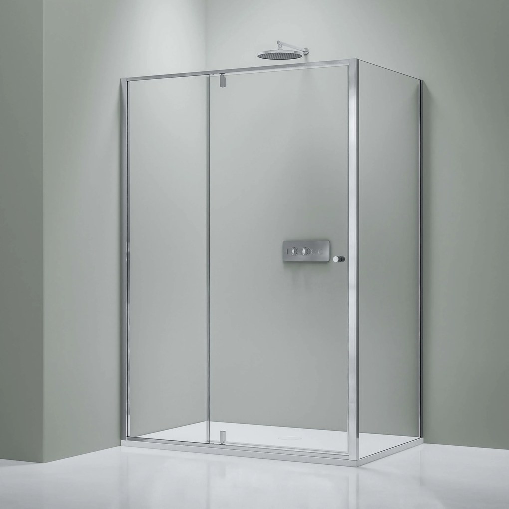 Rohový sprchový kout NT606 FLEX Křídlové dveře