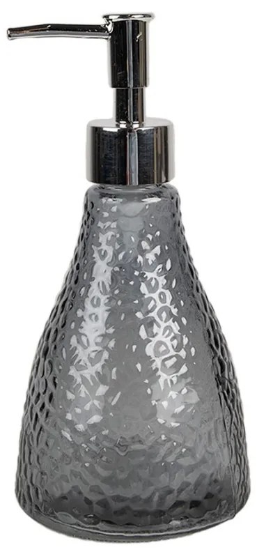 Granitový skleněný dávkovač na mýdlo s pumpičkou Tafi - 400 ml