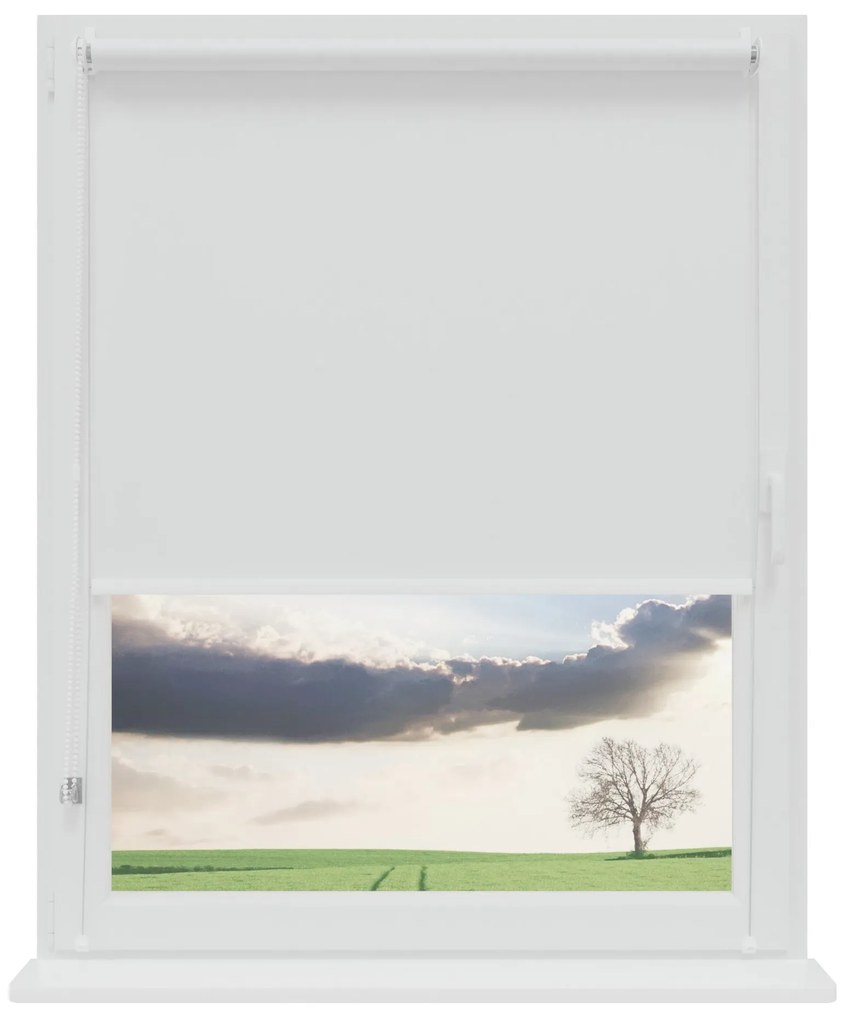 Zatemňující roleta neinvazivní White 96x220 cm