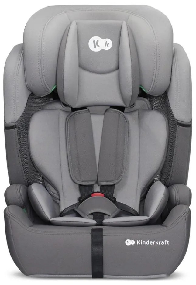 KINDERKRAFT - Autosedačka COMFORT UP i-Size (76-150 cm) světle šedá
