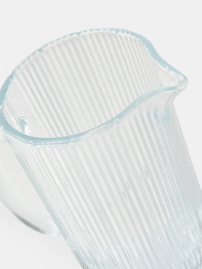Sinsay - Rýhovaná skleněná konvice - clear