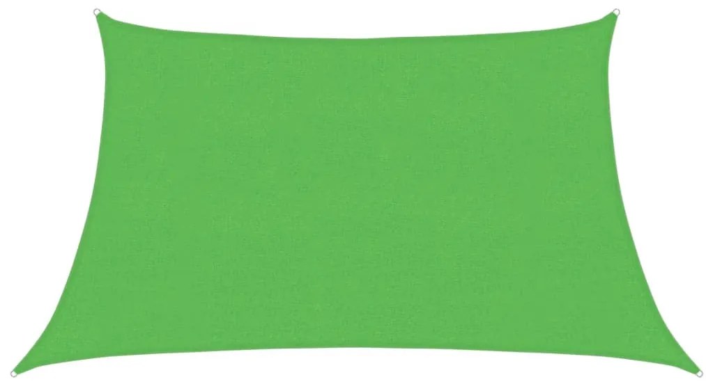 Stínící plachta 160 g/m² světle zelená 3/4 x 2 m HDPE 311323