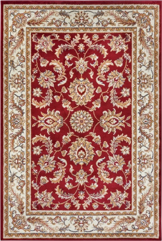 Kusový koberec Luxor 105642 Reni Red Cream, 57x90, červená, obývacia izba, Hanse Home