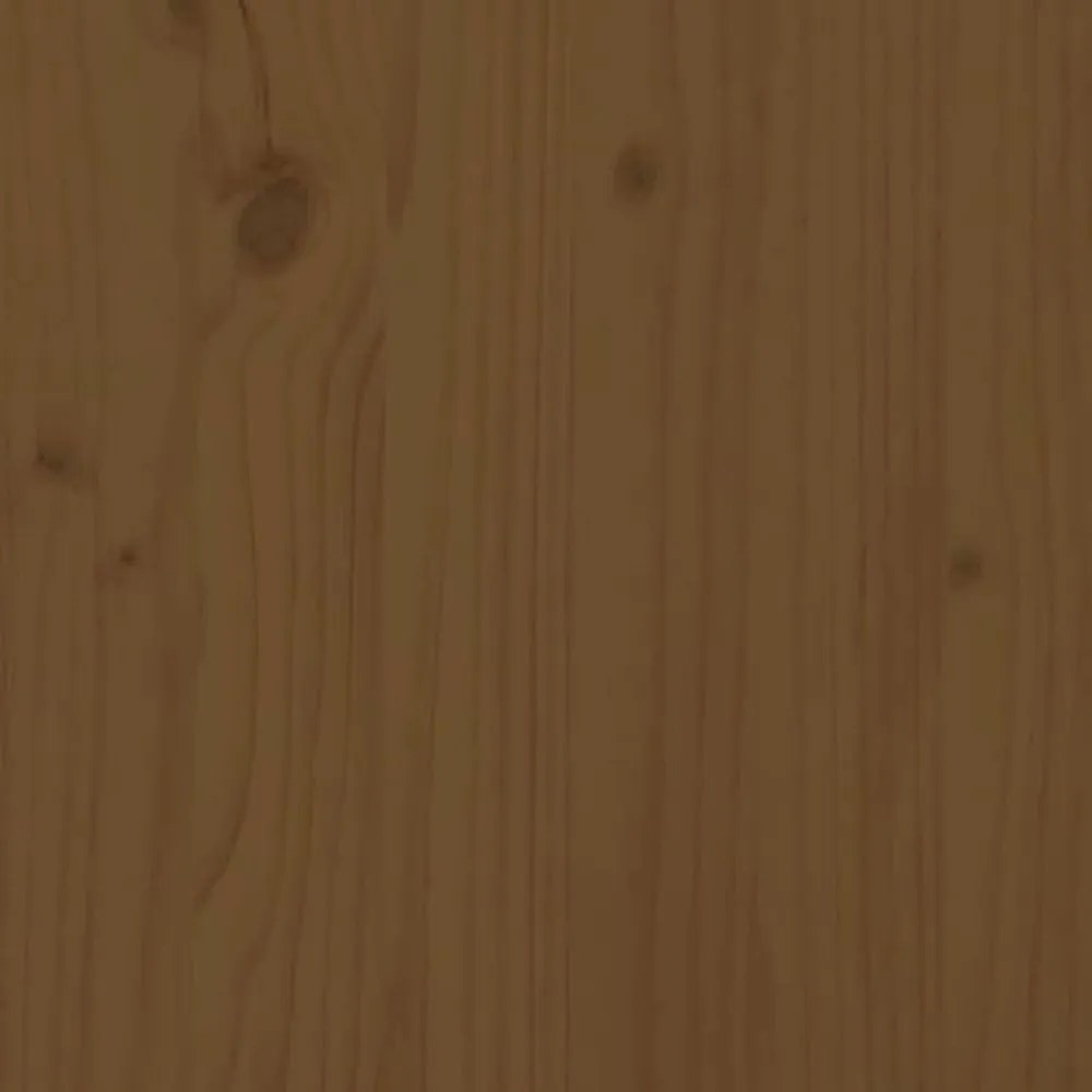 Petromila Knihovna/dělicí stěna medově hnědá 40x35x167cm masivní borovice