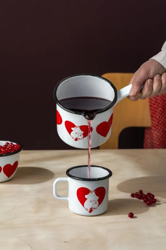 Kastrol Moomins Heart 1,3l, smalt