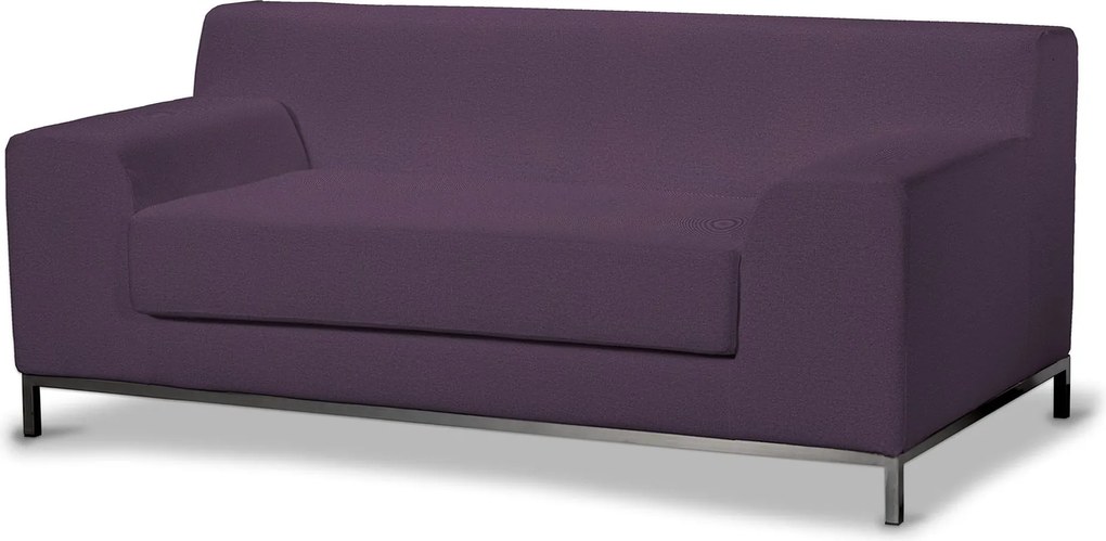 Potah na pohovku IKEA  Kramfors 2-místná barva fialová látka pletený vzor