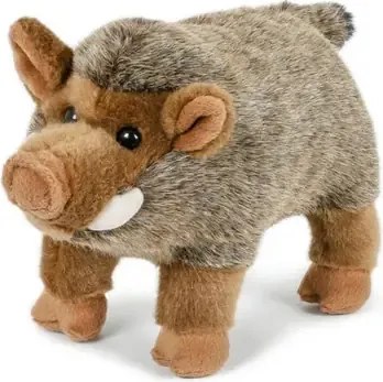TEDDIES Plyšové prase divoké 25 cm / od 0 měsíců