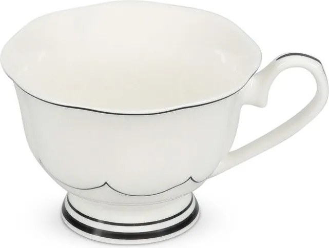 Bílé šálky v sadě 2 ks z kostního porcelánu 190 ml Odette – S|P Collection