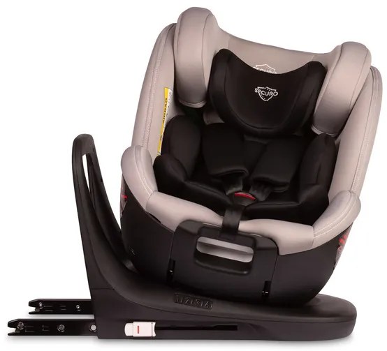 CARETERO autosedačka SECURO I-SIZE LIGHT GREY (40-150)
