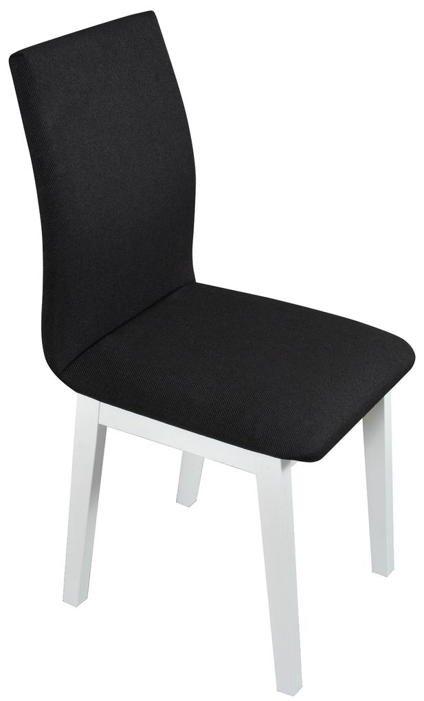 Jídelní židle Lexia 1 Zvolte dřevo: Bílá, Zvolte látku: látka 12b