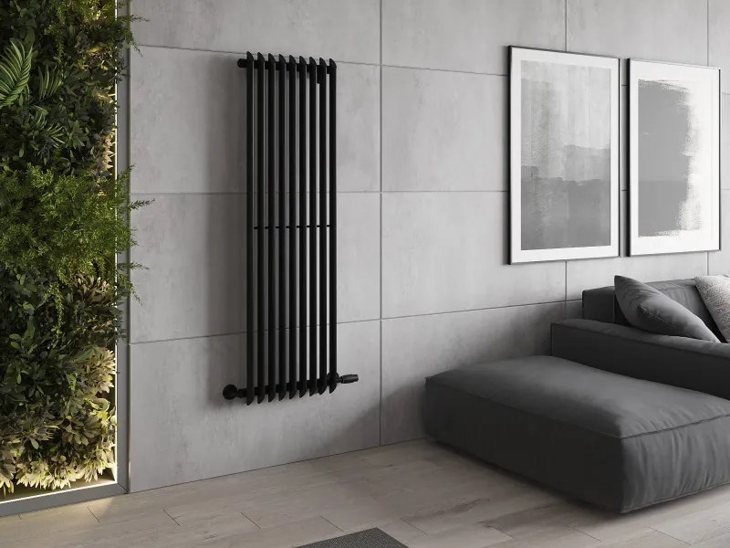 Mexen Atlanta, topné těleso 1500x460 mm, 894 W, černá, W211-1500-460-00-70