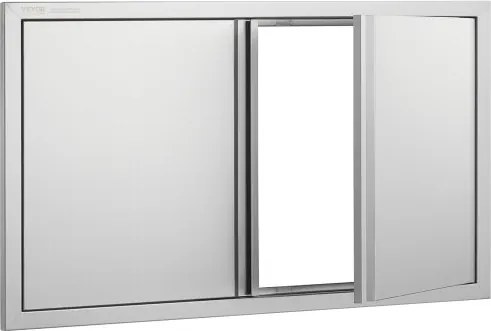 BBQ přístupová dvířka, 914 × 534 mm dvojitá venkovní kuchyňská dvířka – BH-011