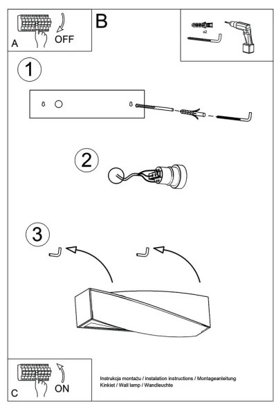 Sollux SL.0229 - Nástěnné svítidlo SIGMA MINI 1xE27/60W/230V bílá