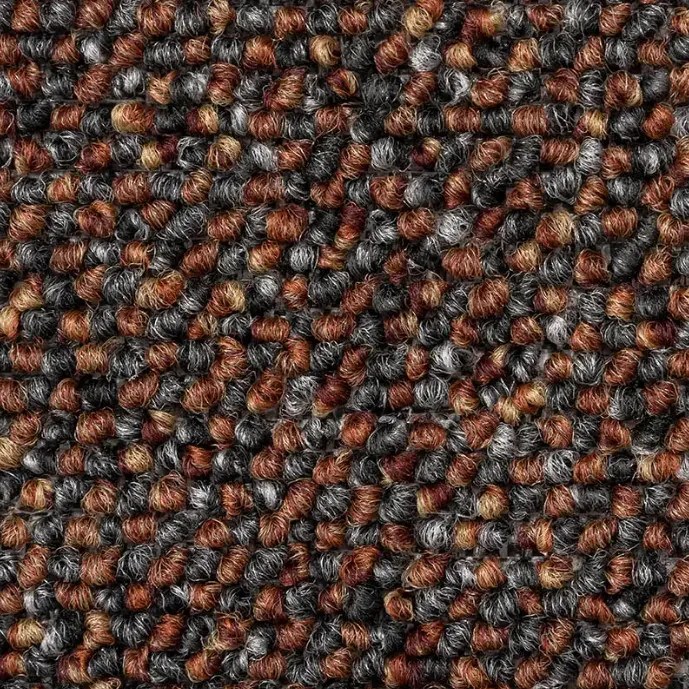Associated Weavers, Metrážový koberec Nero 84, na míru, šíře 3m,4m,5m, hnědá, filc, chodba / předsíň