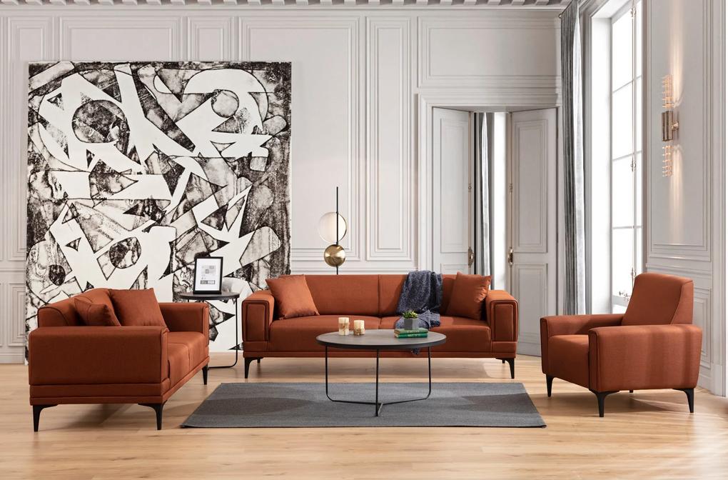 Atelier del Sofa 2-místná pohovka Horizon - Tile Red, Červená