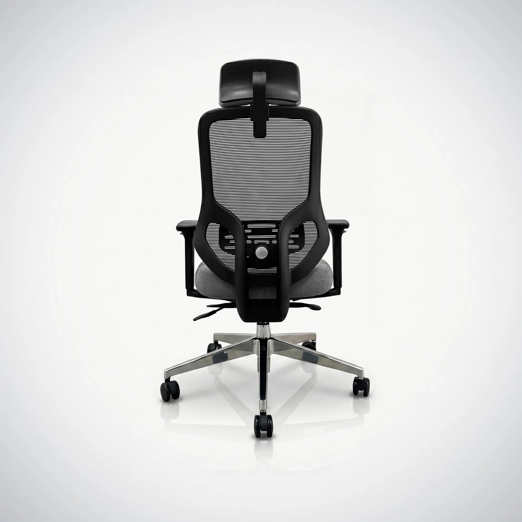 Ergonomická kancelářská židle se síťovinou tmavě šedá AXIS