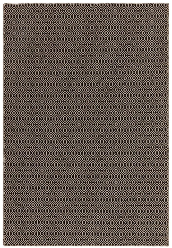 Tribeca Design Kusový koberec Radio Black Mosaic Rozměry: 200x290 cm