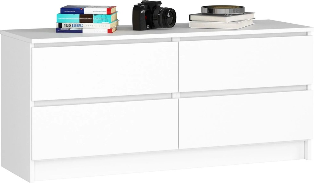 Komoda K120 4SZ bílá
