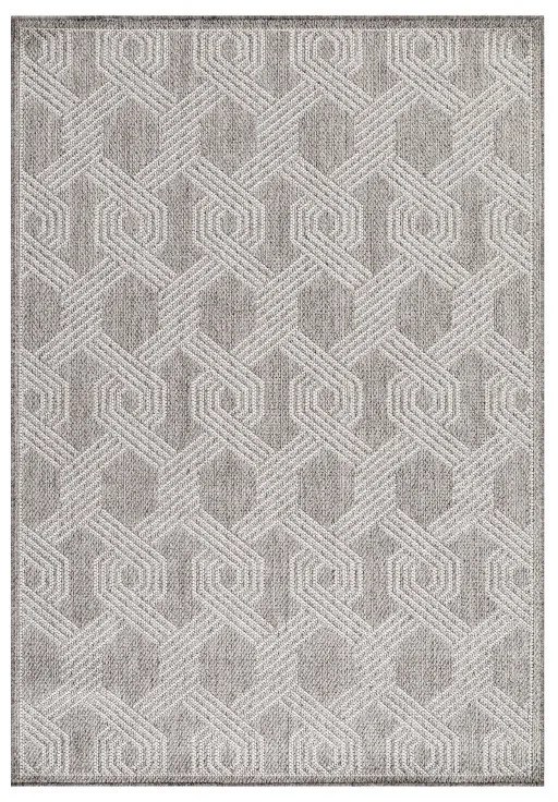 Hans Home | Kusový koberec Aruba 4904 grey – na ven i na doma - 120x170