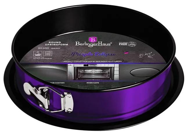 BERLINGERHAUS Forma na dort s nepřilnavým povrchem 2v1 Purple Metallic Line BH-6801