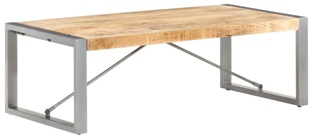 vidaXL Konferenční stolek 120 x 60 x 40 cm hrubé mangovníkové dřevo