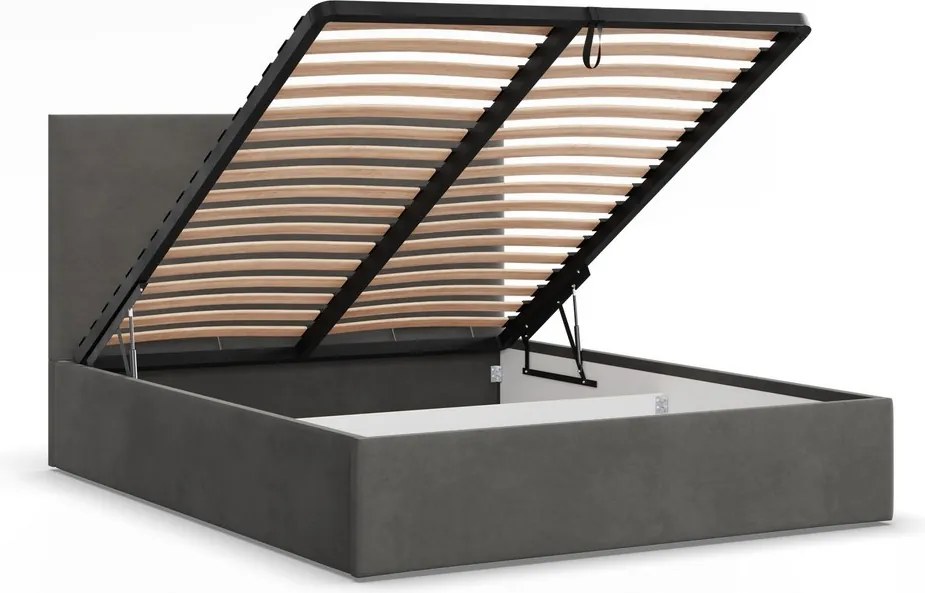 AGroup Čalouněná postel YORK 140 x 200 cm Barva látky Trinity: Krémová (Trinity 2302)