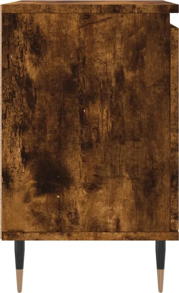 vidaXL Noční stolky 2 ks 40 x 30 x 50 cm kompozitní dřevo [826823] Barva: Bílá