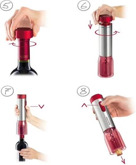 TESCOMA Elektrický otvírák UNO VINO