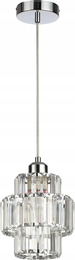 Targa – chromovaná závěsná lampa 1xE27 40W 345301-06