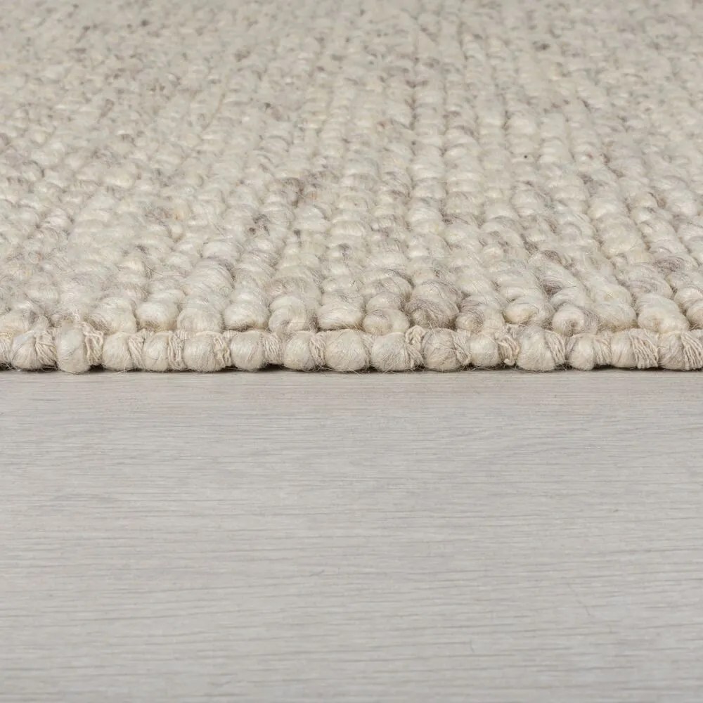 Flair Rugs, Ručně tkaný kusový koberec Minerals Light Grey, 80x150, béžová, chodba / předsíň