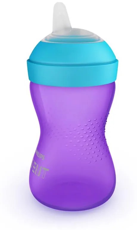 Philips AVENT Hrneček Grippy s jemnou hubičkou 300 ml dívka