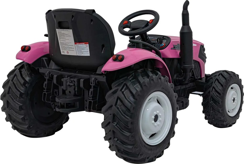 Ramiz Dětský traktor GROW 1804 růžový