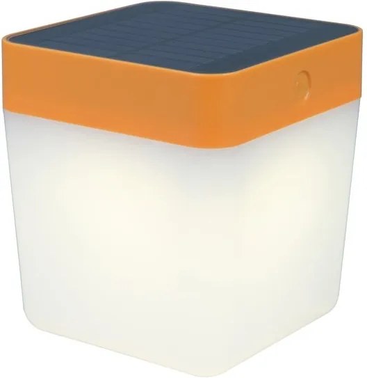 Lutec 6908001340 LED venkovní stolní solární svítidlo Table Cube 1x1W | 3000K | IP44