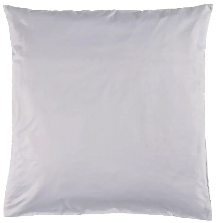 Luxusní povlak na polštář SATIN světle šedý 70 x 90 cm